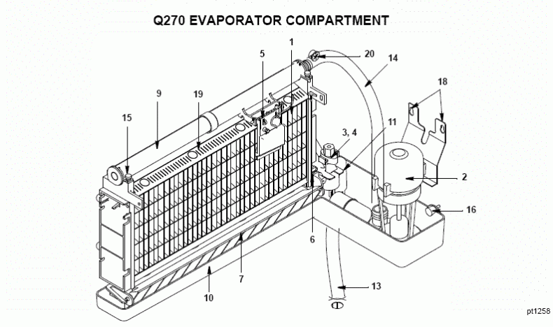 Manitowoc QY0274A Ice Machine Parts Diagram | nt-ice.com - Parts ...