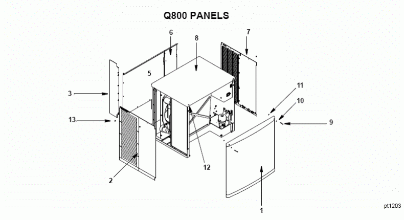 Manitowoc QY0804A Ice Machine Parts Diagram | nt-ice.com - Parts ...